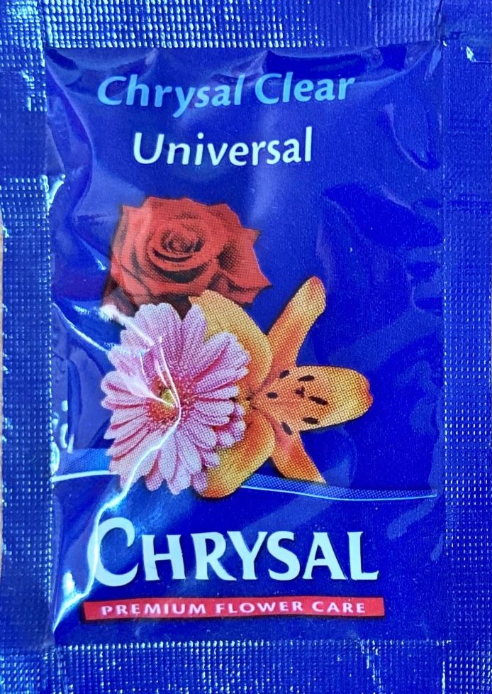 Συντηρητικό και τροφή κομμένων λουλουδιών Chrysal Clear Universal ...